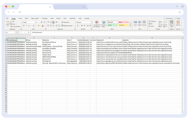 Medianet | Track your media coverage | Medianet Pickup Tracker